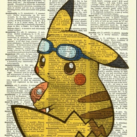Other | Pokemon Dictionary Book Page Art Decor | Poshmark